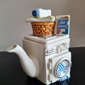 Cardew Ceramics Decorative Washing Machine Teapot 12 Cms High - Etsy