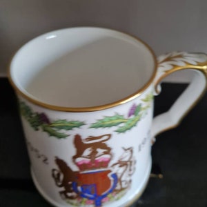 Spode Commemorative Mug - Queen Elizabeth II Silver Jubilee 1952-1977 ...