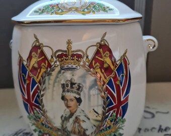 Queen Elizabeth Tea Caddy - Etsy