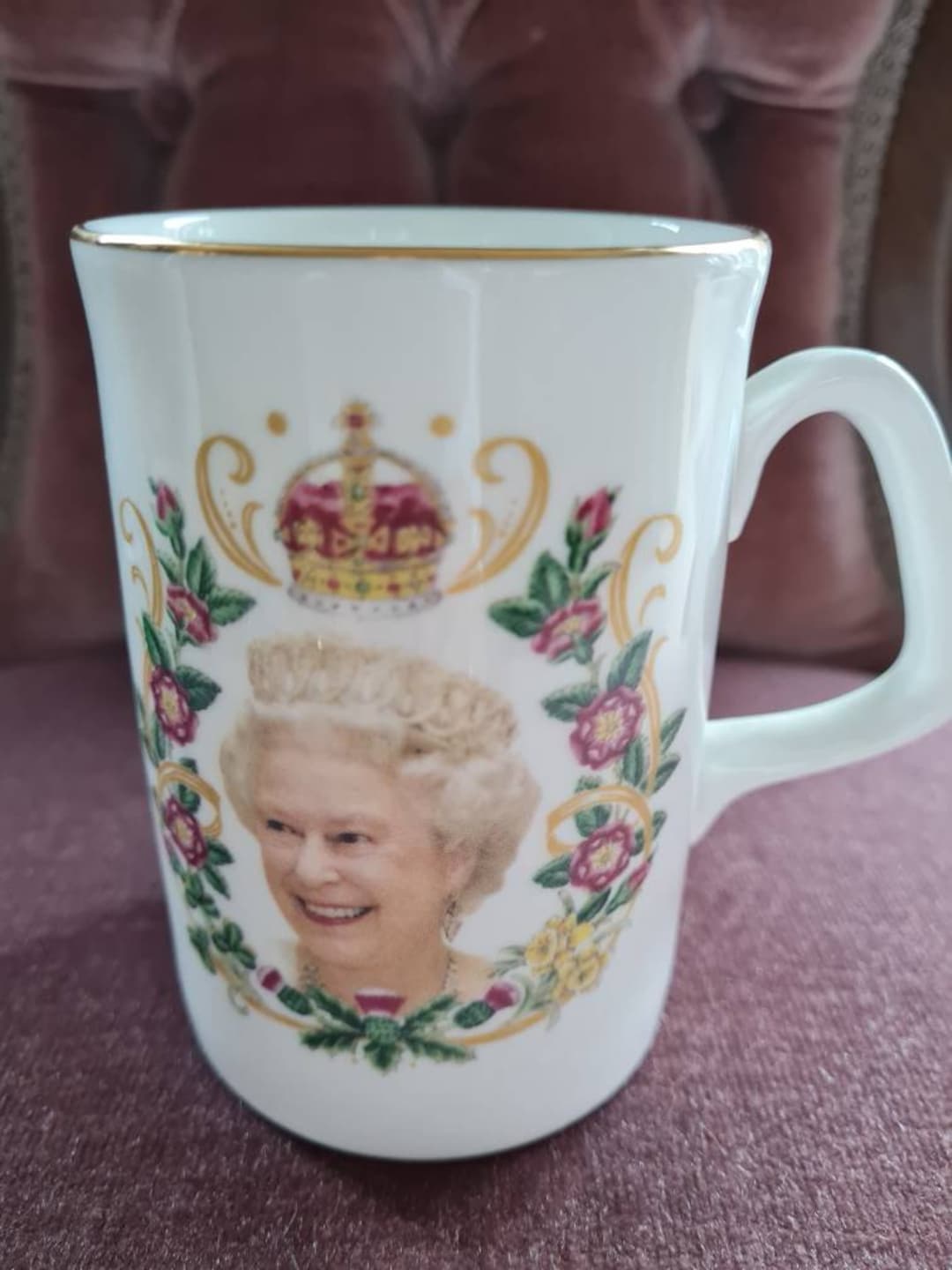 Grays of Shenstone Queen Elizabeth Commemorative Mug Diamond Jubilee ...