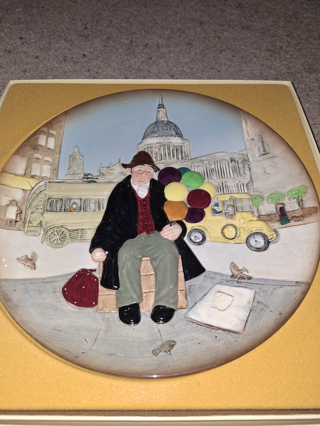 ROYAL DOULTON the Balloon Man Plate - Etsy