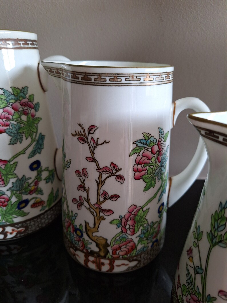 Set of 3 Coalport 'indian Tree' Design Graduated Jugs - Etsy