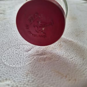 Vintage Pyrex Glass Rolling Pin 60’s With Red Caps for Pastry Fill Iced ...