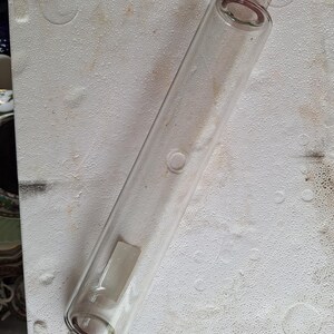 Vintage Pyrex Glass Rolling Pin 60s With Red Caps for Pastry Fill Iced ...