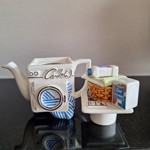 Cardew Ceramics Decorative Washing Machine Teapot 12 Cms High - Etsy