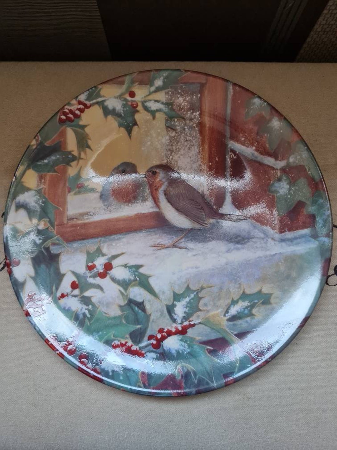 Coalport, Vintage Robin Birds Plate, Christmas Collectable, Home Decor ...