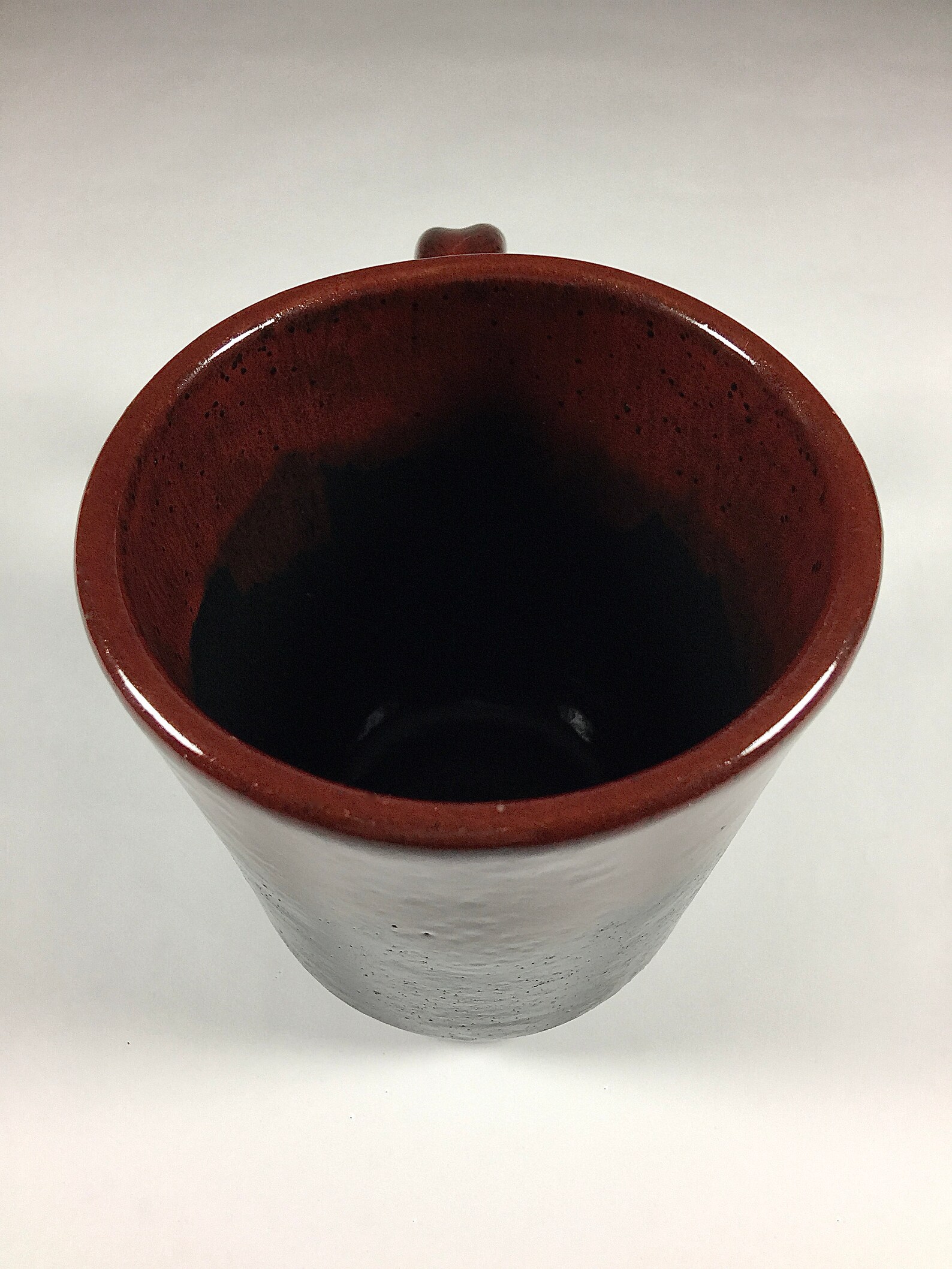 Black and Red Mug Coffee Mug Large Mug Handmade Pottery | Etsy