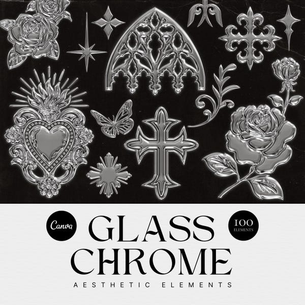 Chrome Hearts Cross Png - Etsy