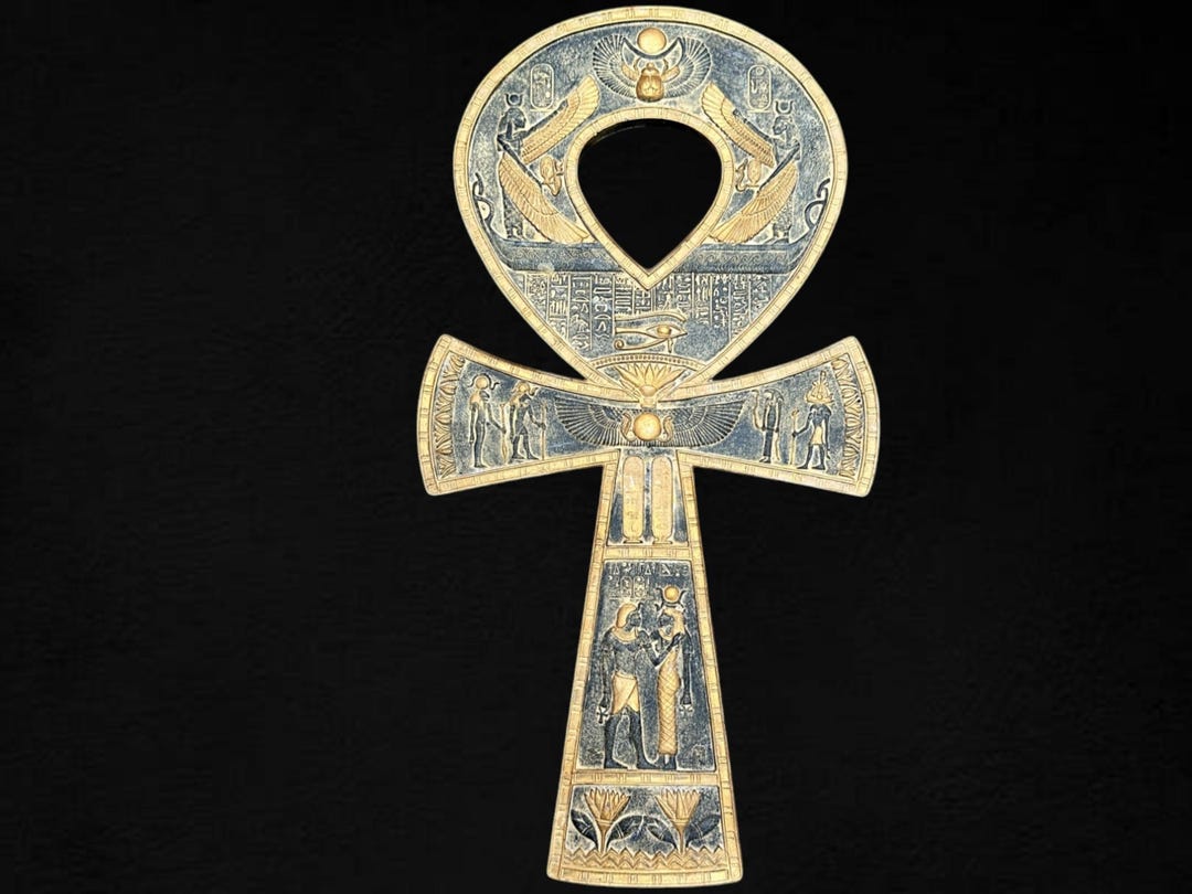 Large Ankh Key of Life Wall Hanging Cross Key of Life Home Decor ...