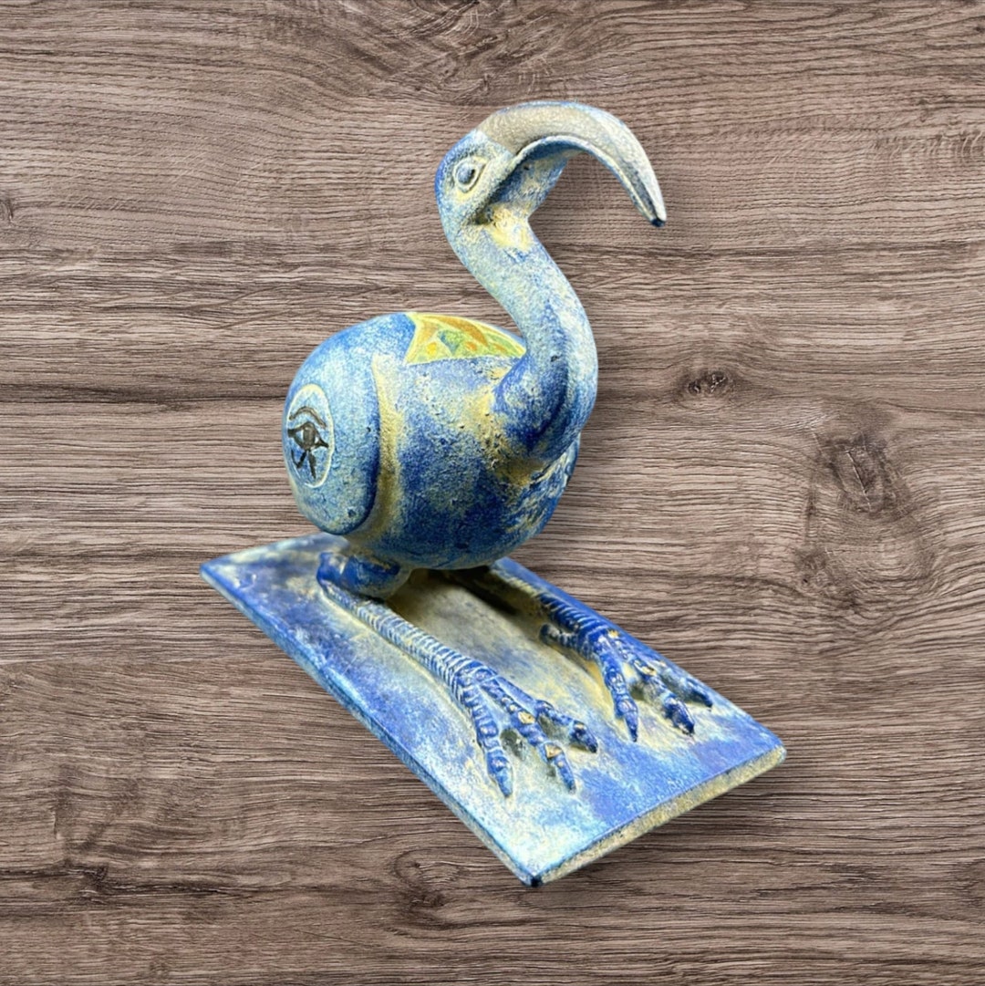 Statue of Ibis Thoth, Egyptian Ibis Bird, God Thoth Ibis Form Made in ...