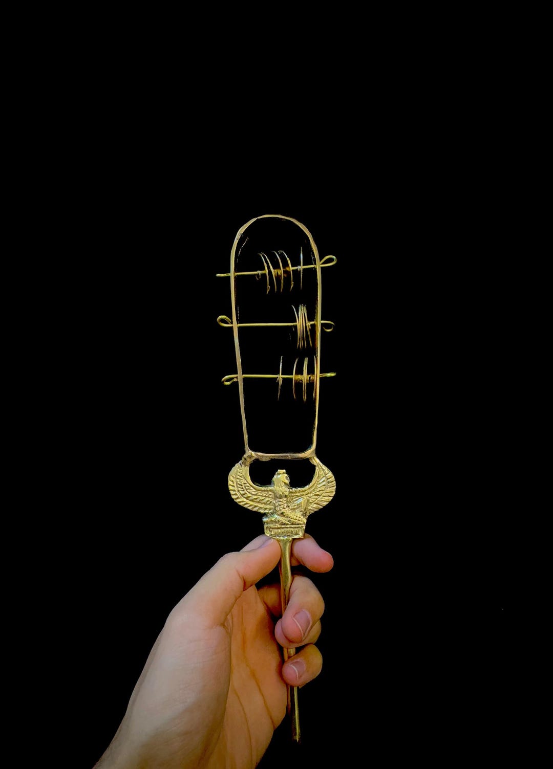 Unique Sistrum of Goddess Isis Musical Instrument Great Sound Amazing ...