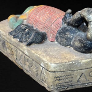 Scarab Statue Scorpion Huge King of Protection Amulet Scorpion Goddess ...