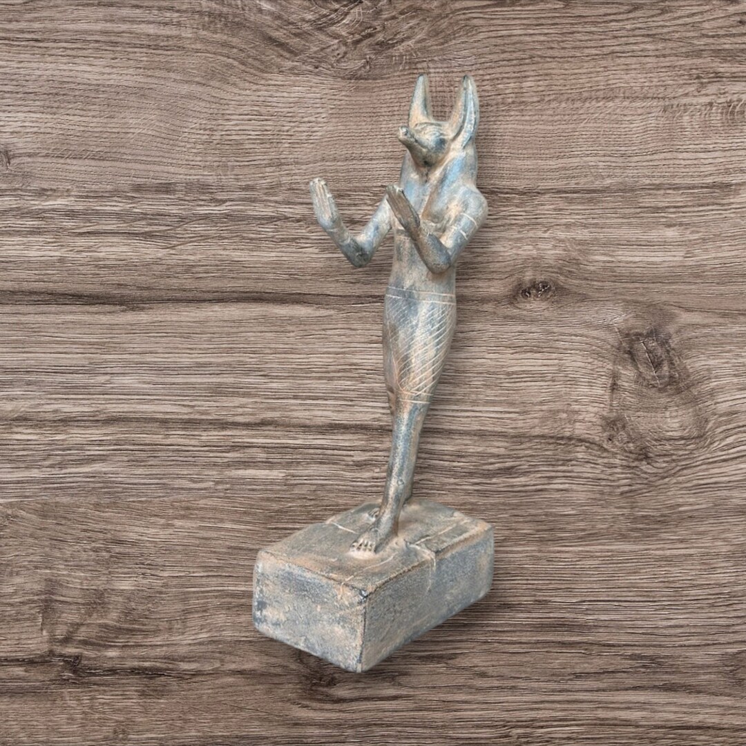Anubis Praying Ancient Egyptian Statue Handmade Anubis Figurine ...