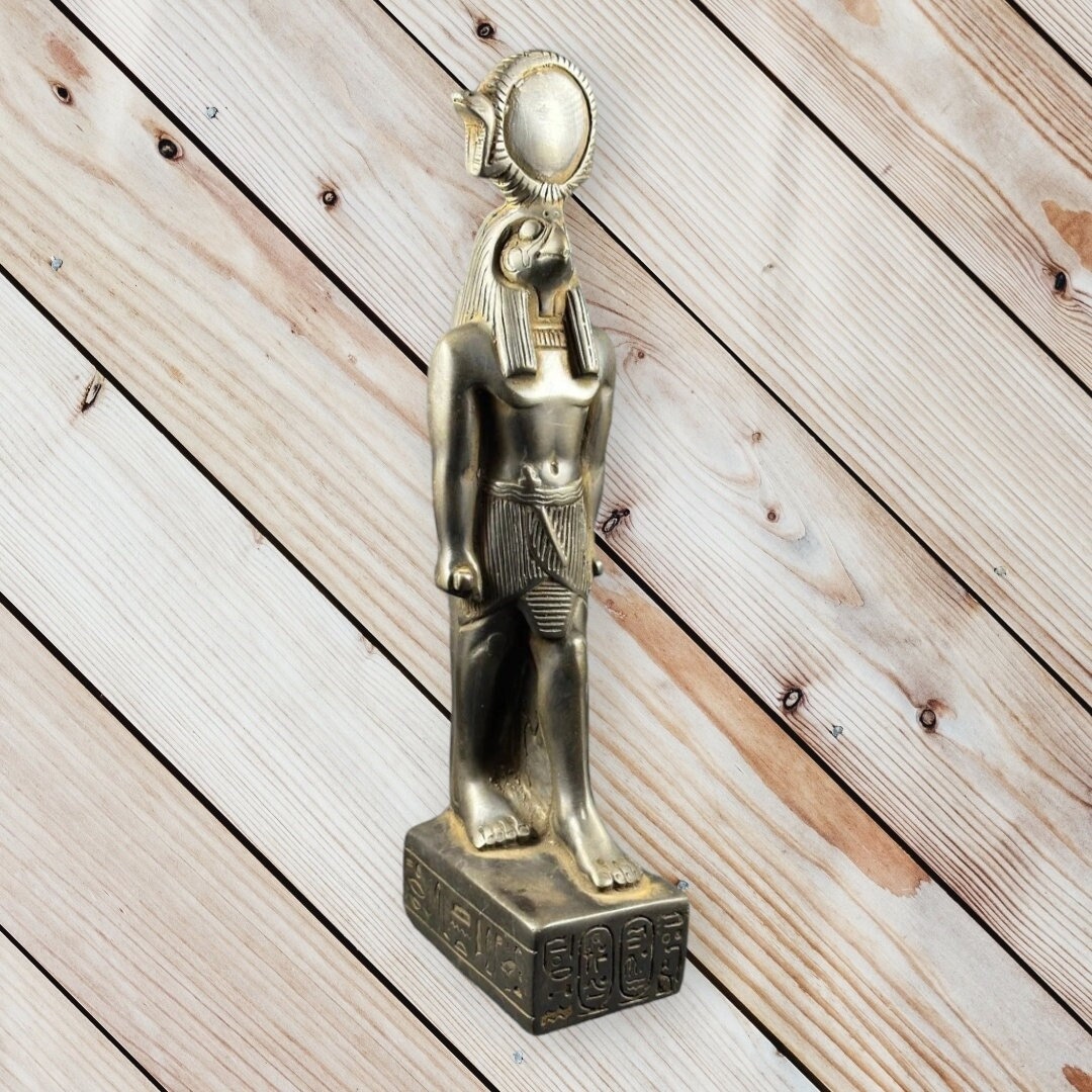 Ra Statue Ancient Egyptian Statue of Sun God Ra, Egyptian Statue, Made ...