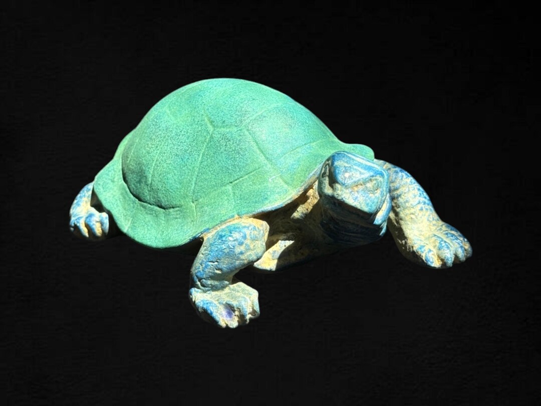 Egyptian Tortoise Limited Edition Turtle Figurine Vintage Tortoise ...