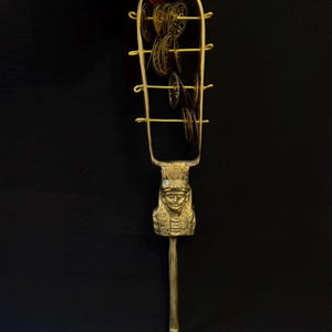 Rare Sistrum of Hathor Systrom A Sacred Tool of Activation Ceremonies ...