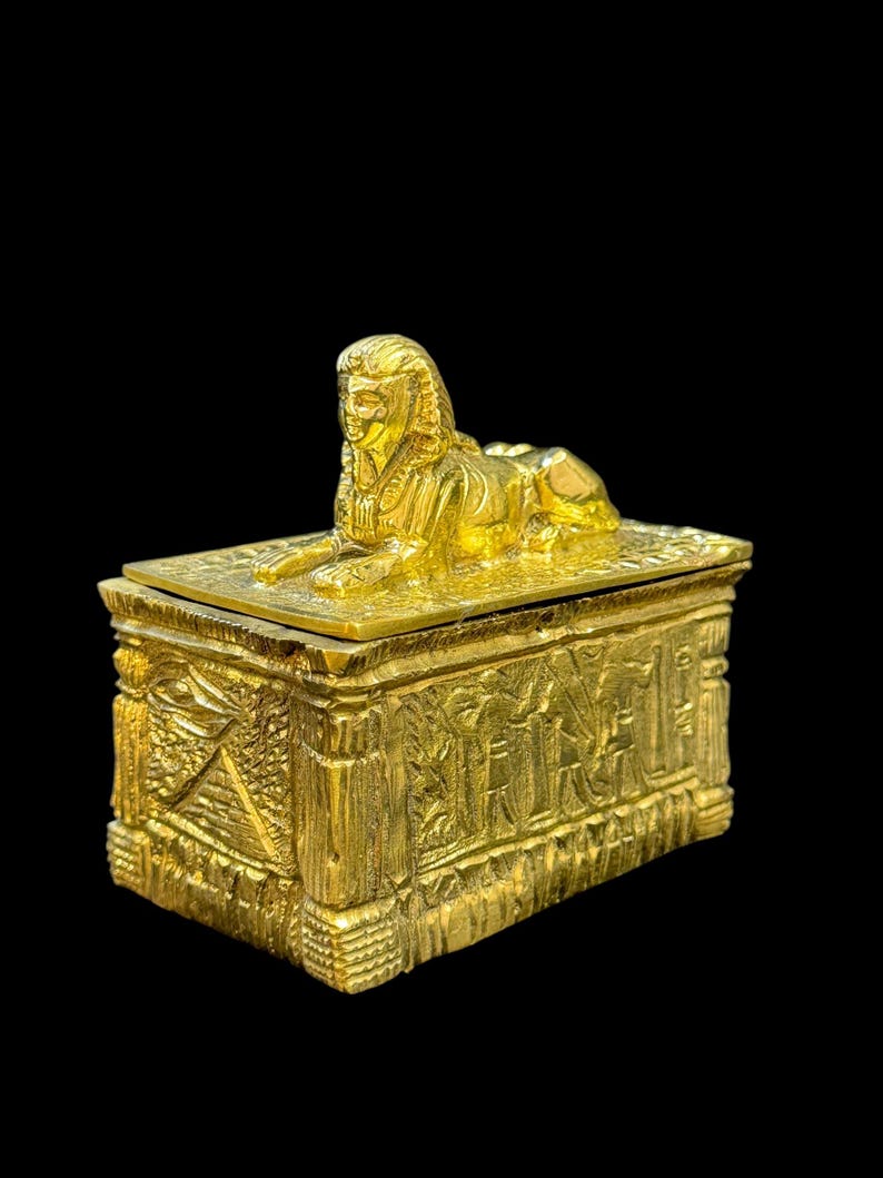 Handcrafted Egyptian Sphinx Replica Statue Sphinx Heavy Sphinx of Giza ...
