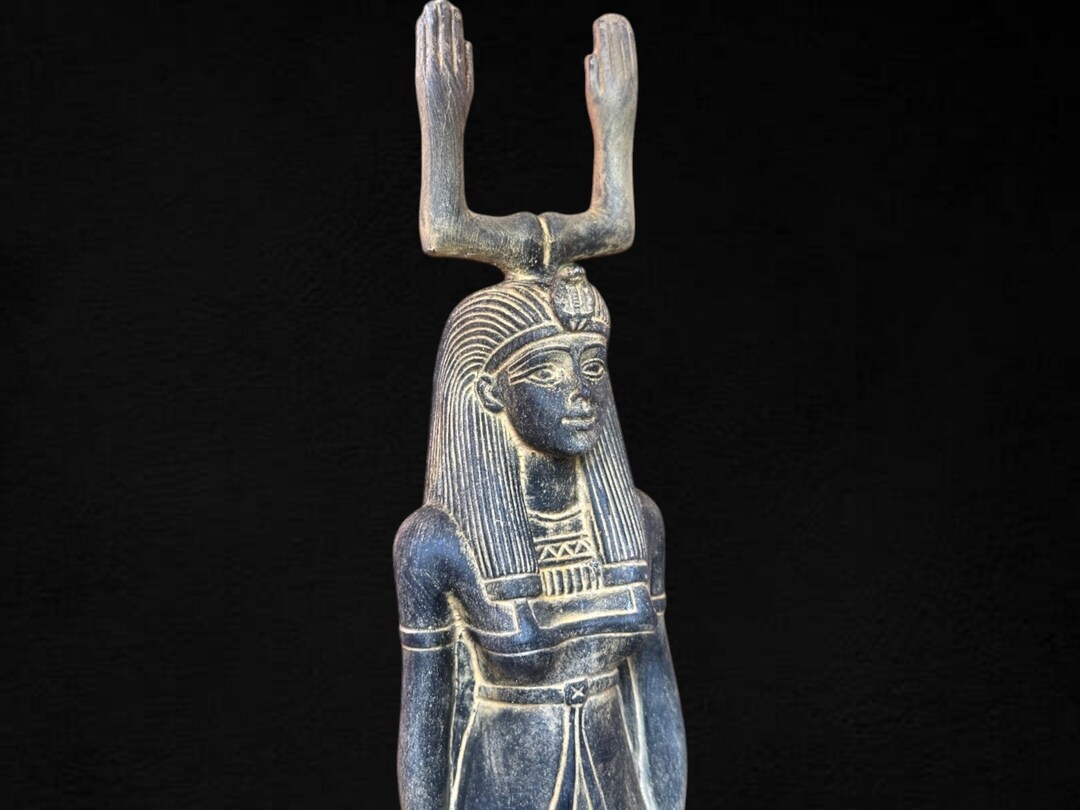 Unique Hathor Goddess of Love Statue Goddess of Joy Hathor Sculpture ...