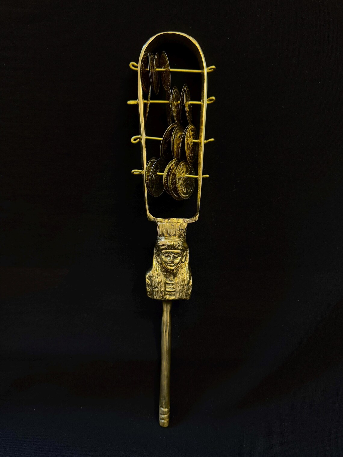 Rare Sistrum of Hathor Systrom A Sacred Tool of Activation Ceremonies ...