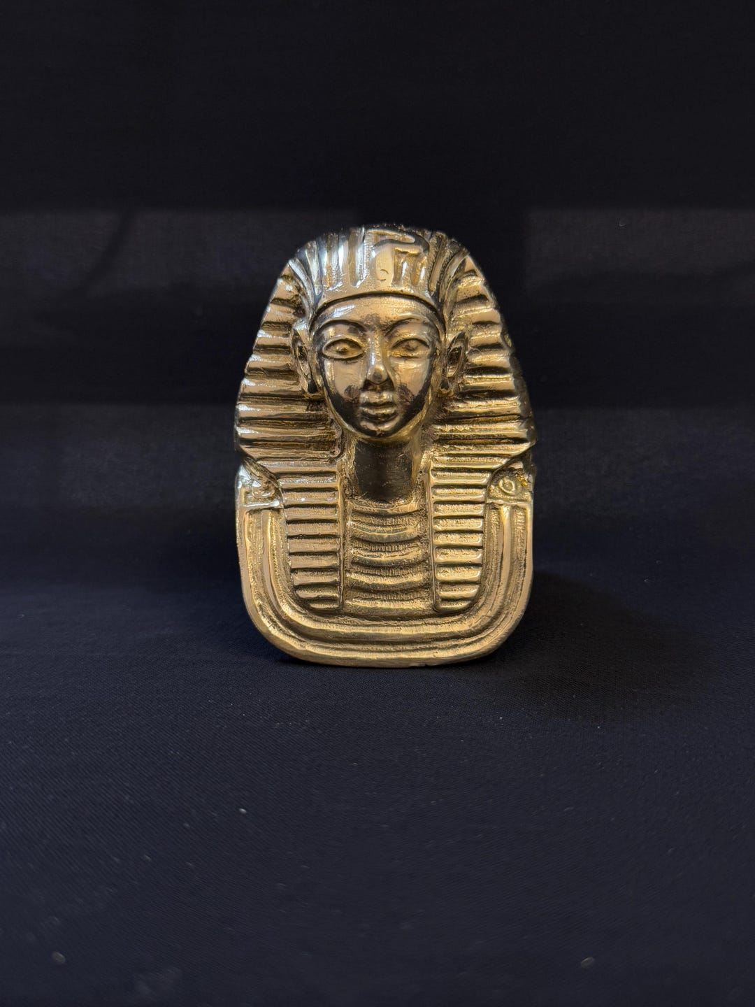 Rare Tutankhamun Egyptian Mask Statue Pharaoh King Tut Face Majestic ...