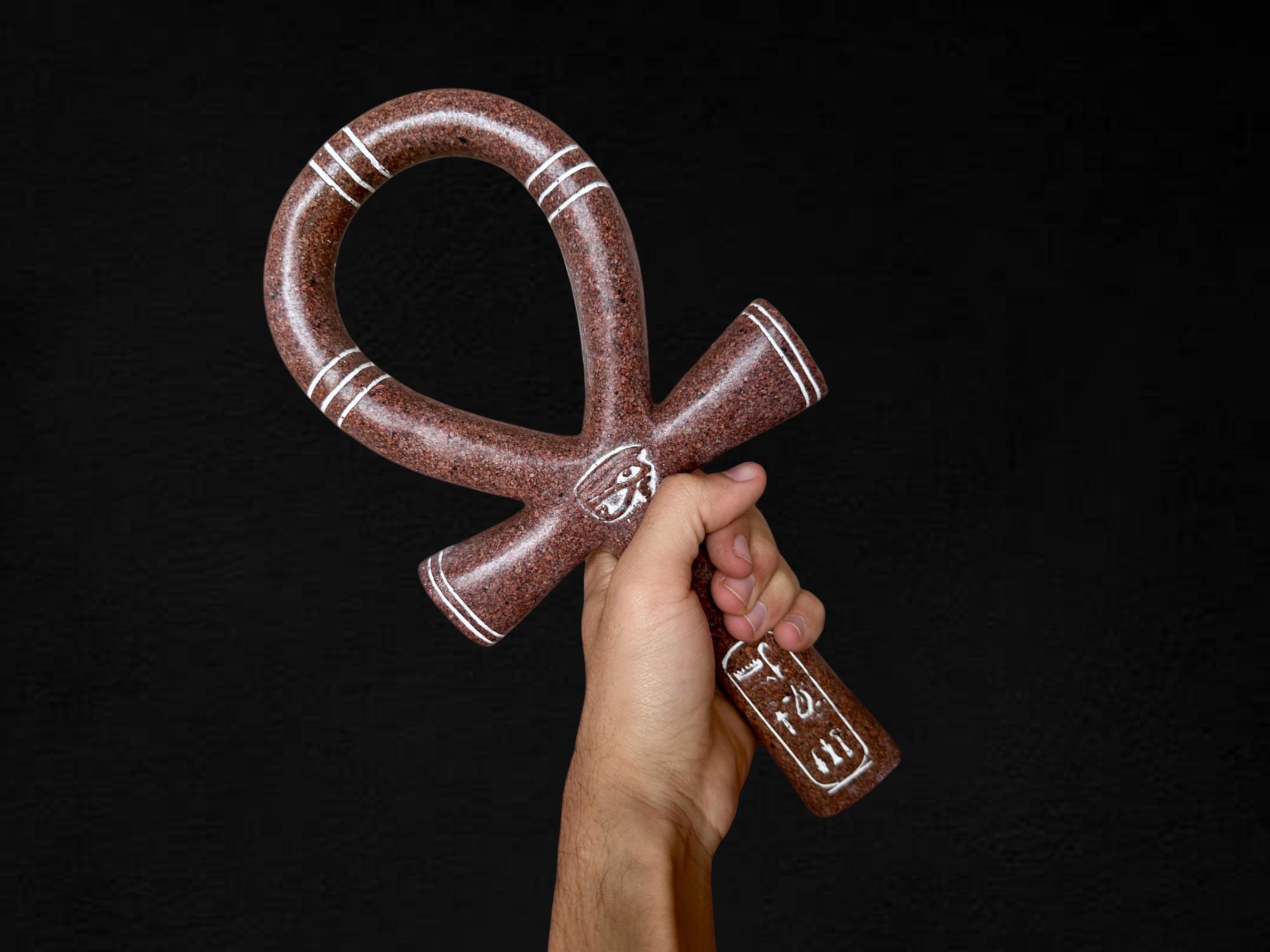 Ankh Key of Life Ancient Egyptian Symbol Hieroglyphic Artwork Key of ...