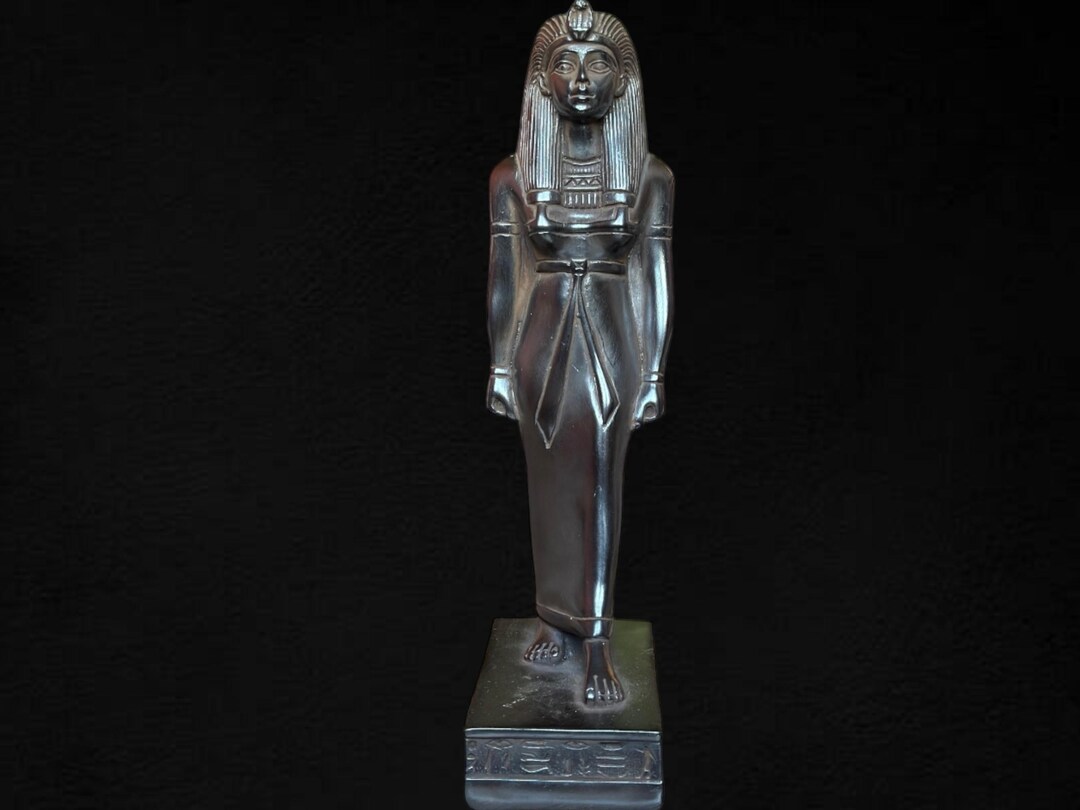 Unique Statue of Isis Goddess Egyptian Sculpture Natural Historical ...