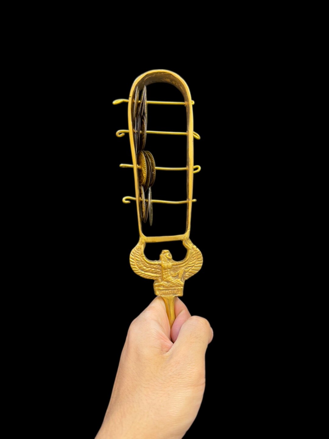 Unique Sistrum of Goddess Isis Musical Instrument Great Sound Amazing ...