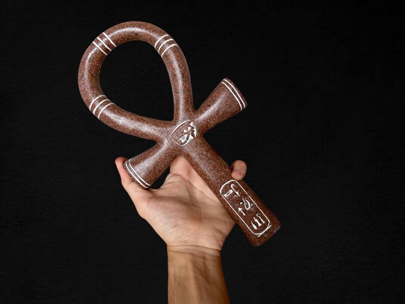 Ankh Key of Life Ancient Egyptian Symbol Hieroglyphic Artwork Key of ...