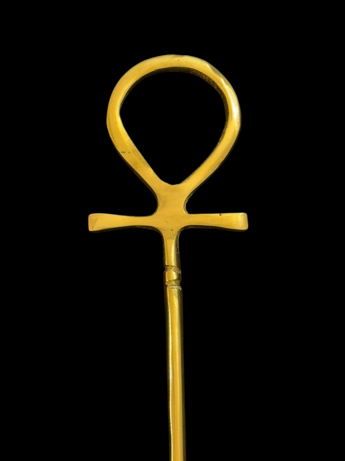 Brass Ankh Wand: Egyptian Key of Life Symbol, Altar Ritual Tool - Etsy