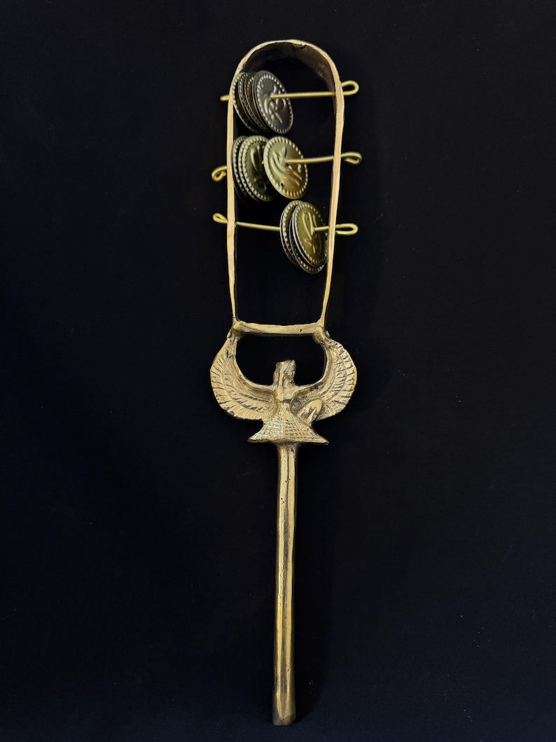 Rare Sistrum of Goddess Isis Musical Instrument Great Sound Amazing ...
