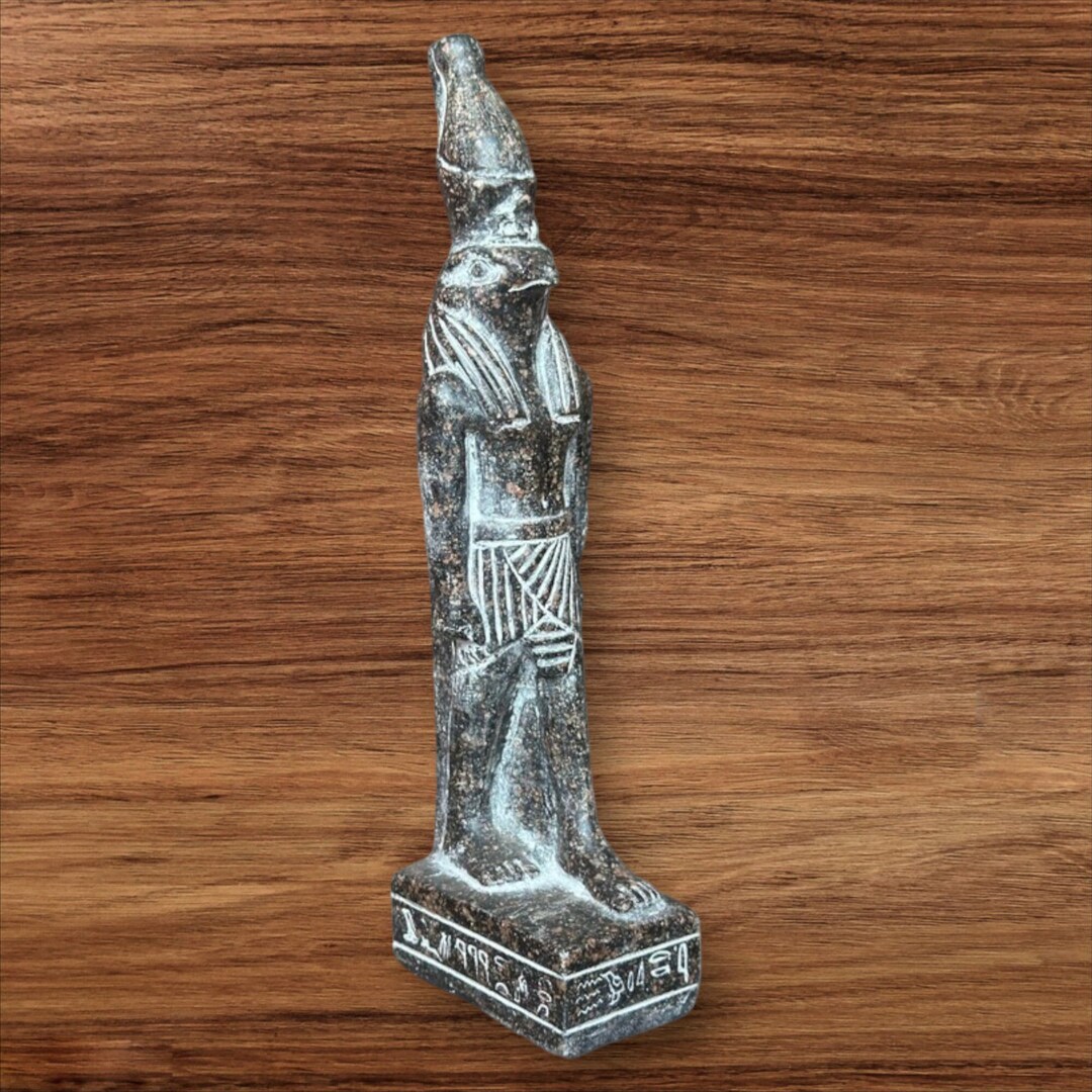 Cute Egyptian Statue Horus God Falcon Antique Made in Egypt - Etsy