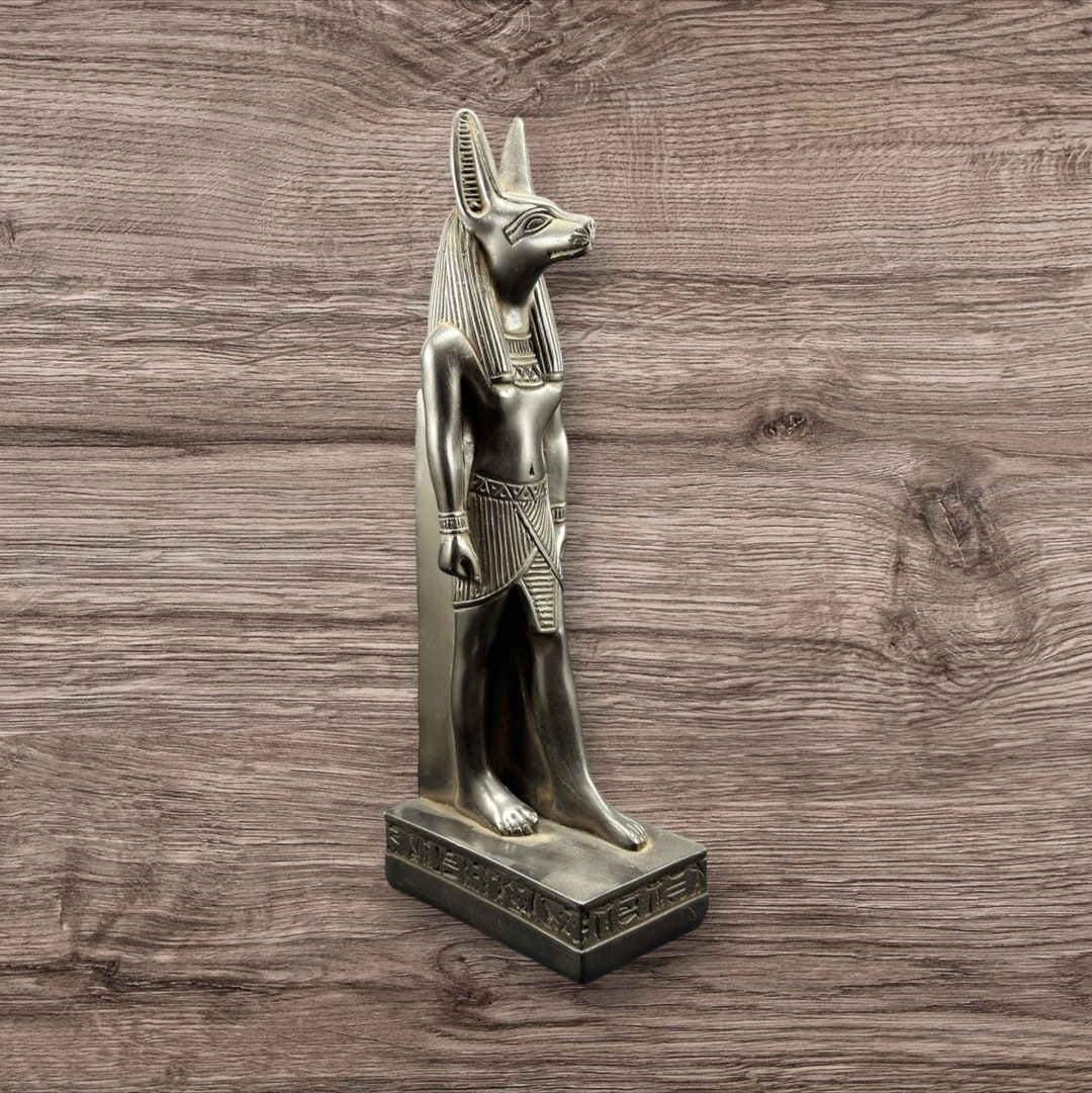 Best Anubis Statue, Egyptian God Statue Sculpture Black Color Made in ...