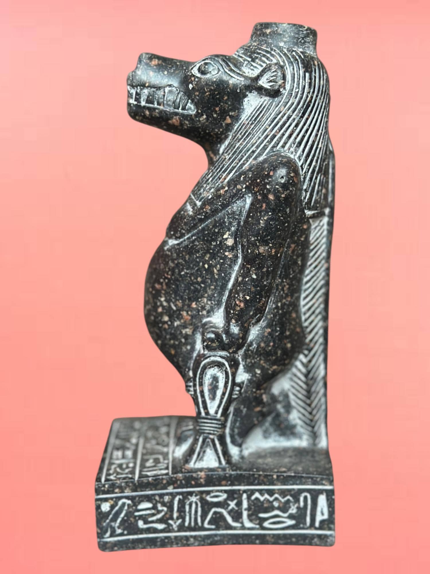 Taweret Hippo Egyptian Goddess of Childbirth Sobek Crocodile Statue ...