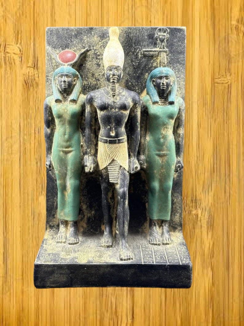 The Holy Trinity of King Menkaure at the Egyptian Triad of Menkaure ...