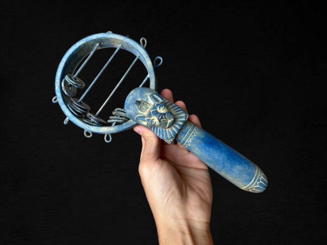 Sistrum of Goddess Sekhmet Musical Instrument Great Sound Amazing ...