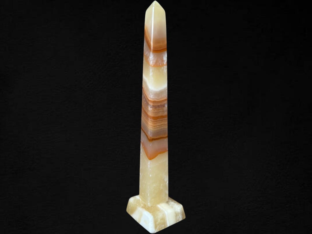 Alabaster Obelisk Egyptian Handmade Alabaster Personalized Gift Obelisk ...