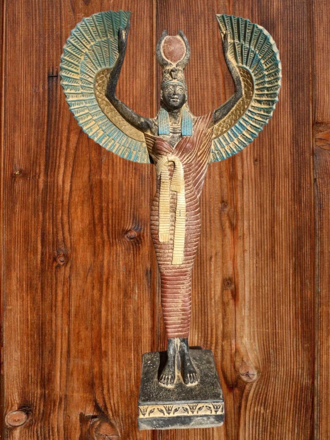 Isis Statue Mother Charming Statue of Isis Goddess Statue With Open ...