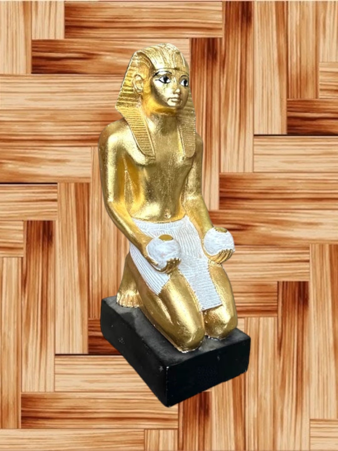 Egyptian God Hatshepsut Made in Egypt Gold and White Color - Etsy