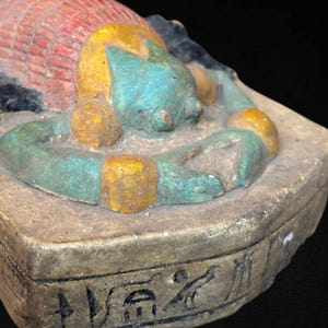 Scarab Statue Scorpion Huge King of Protection Amulet Scorpion Goddess ...