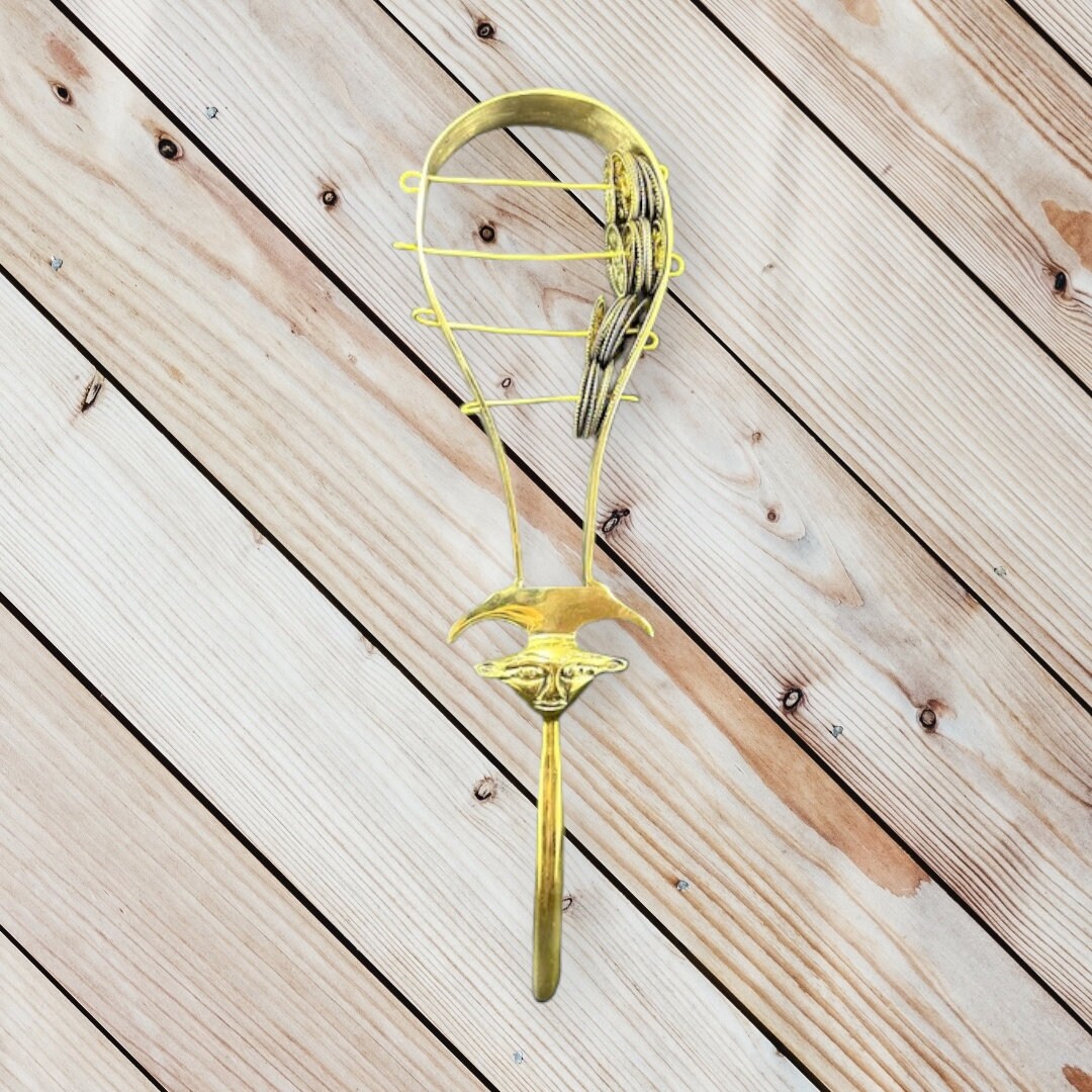 Unique Goddess Hathor Sistrum Made of Copper Sacred Musical Instrument ...