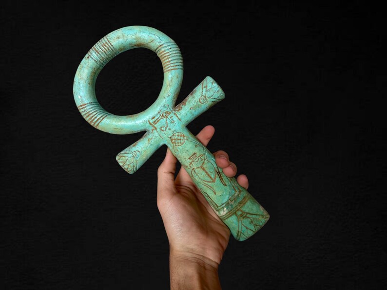 Ankh Key of Life Handcrafted Egyptian Symbol Egyptian Mystique Key of ...