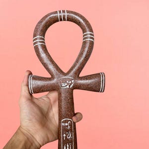 Ankh Key of Life Ancient Egyptian Symbol Hieroglyphic Artwork Key of ...