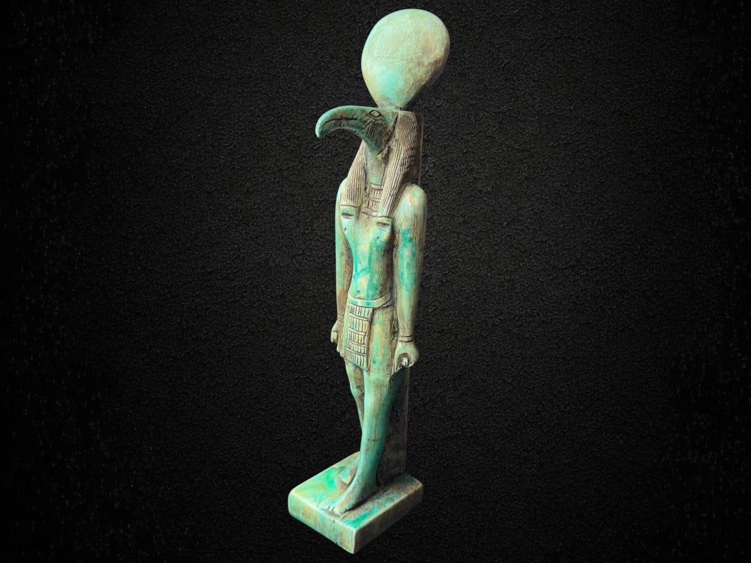 Thoth Ibis-headed God Statue Ancient Egyptian Deity of Writing and ...