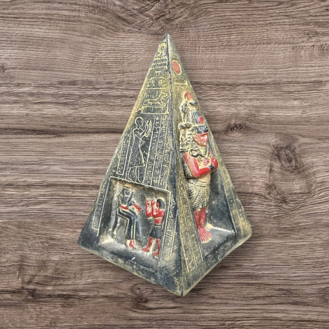 Egyptian Pyramid Statue Unique Symbol of Ancient Egypt Made in Egypt - Etsy