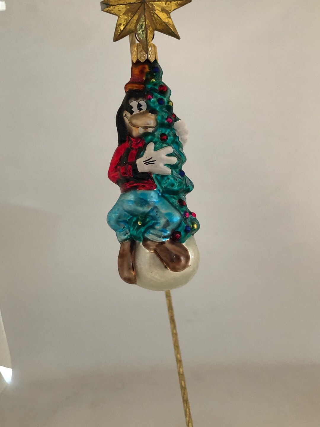 Radko goofy Tree Goofy on a Tree - Etsy