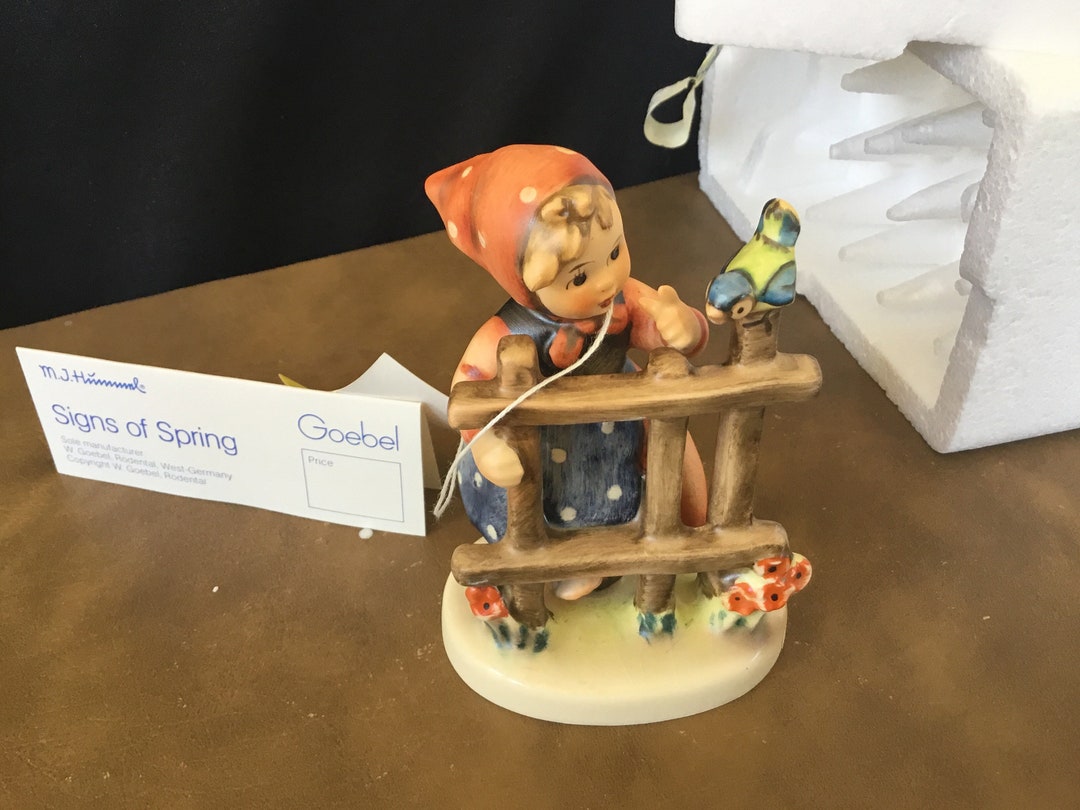 Hummel Goebel signs of Spring HUM 203 TMK 6 - Etsy
