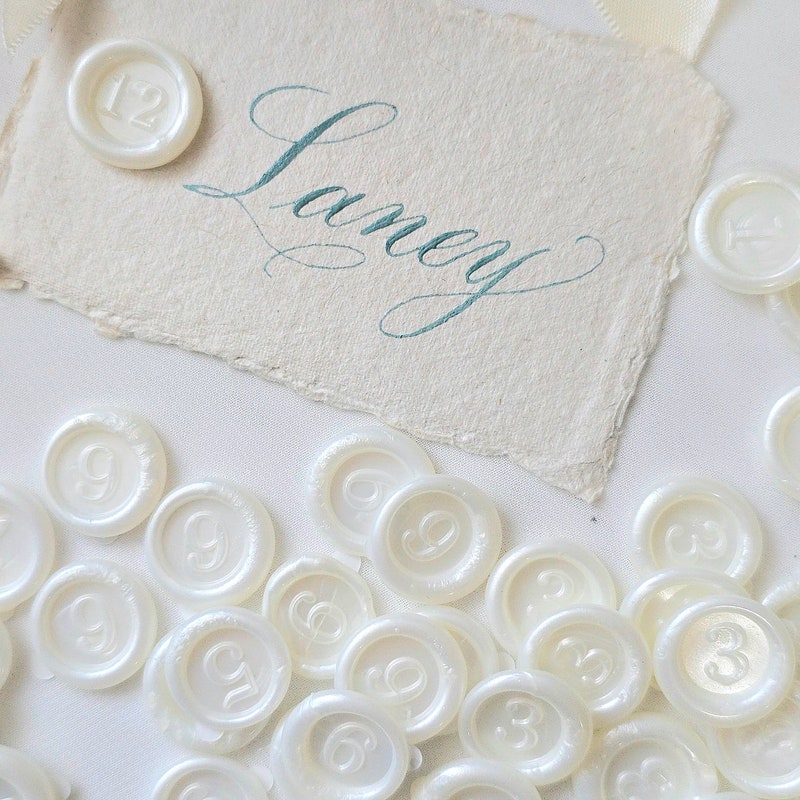 Table Number Stamps - Etsy