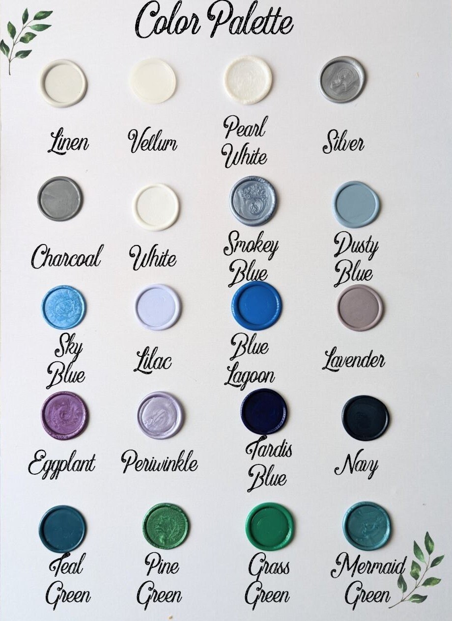 Premade wax seals and calligraphy — Inkspiringletters