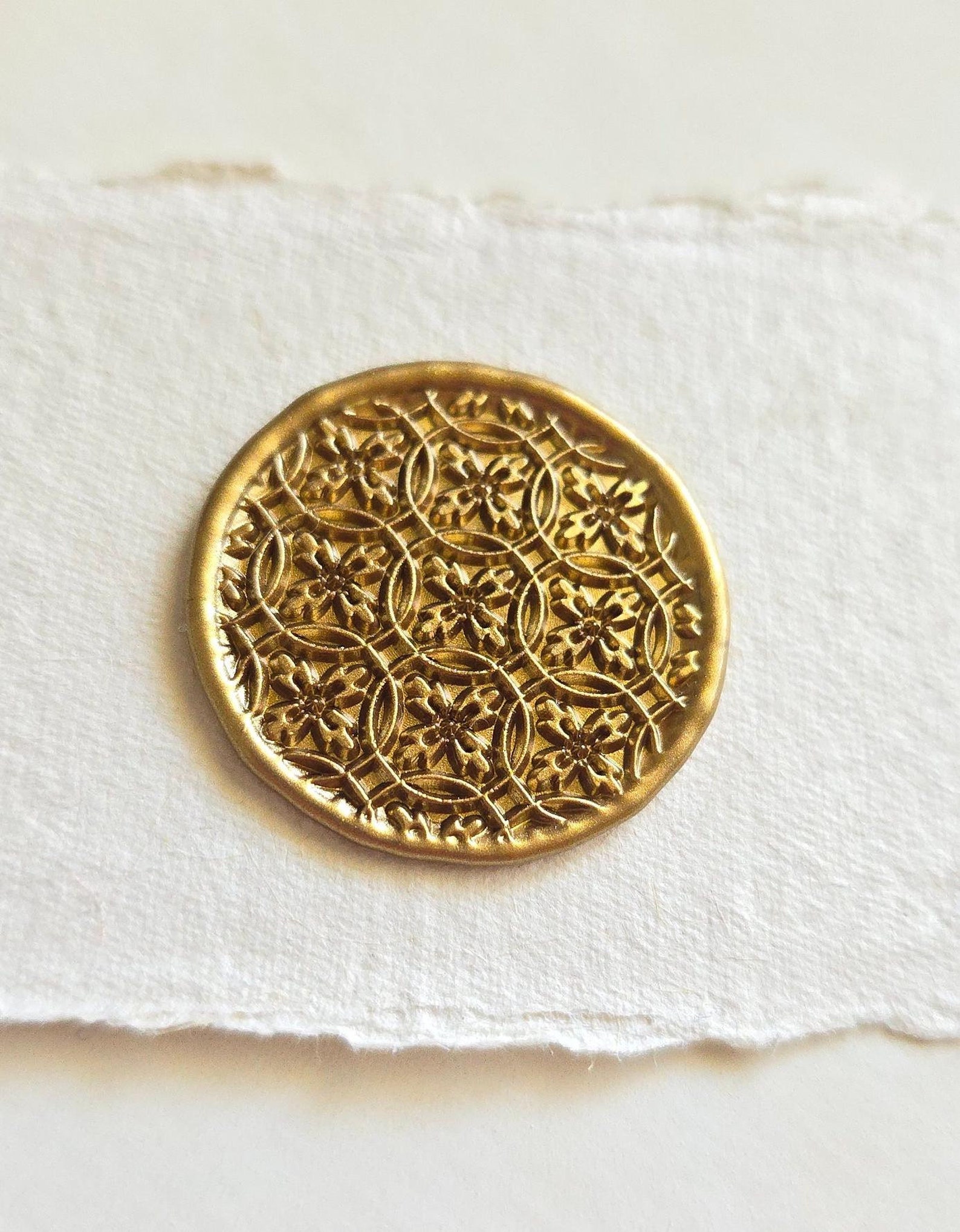 Arabesque Medallion - Handcrafted Self-adhesive Wax Seals- Set of 25 - Etsy