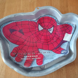 Spiderman cake pan store